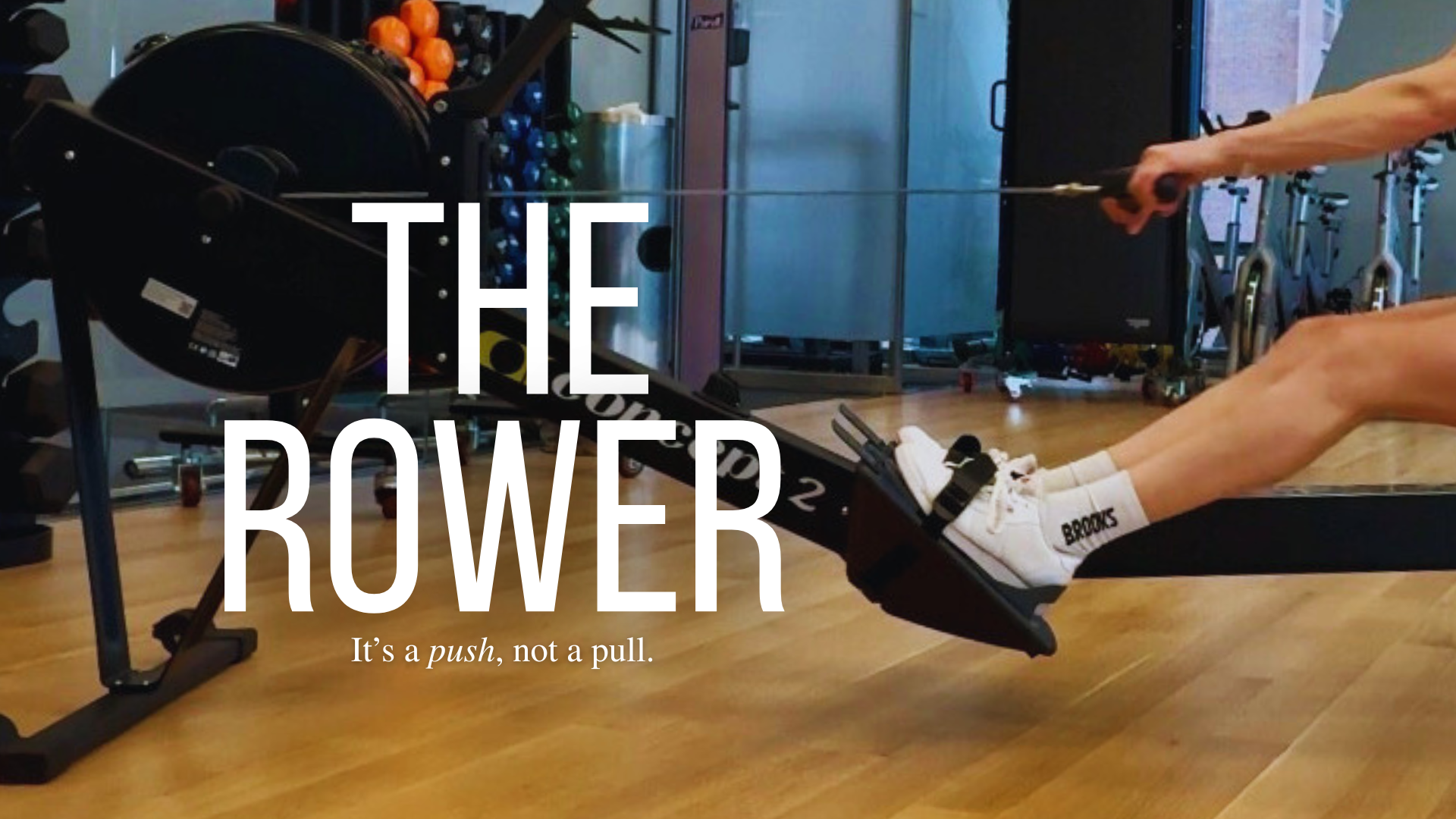 It's a Push, Not a Pull - GYM CRASHER